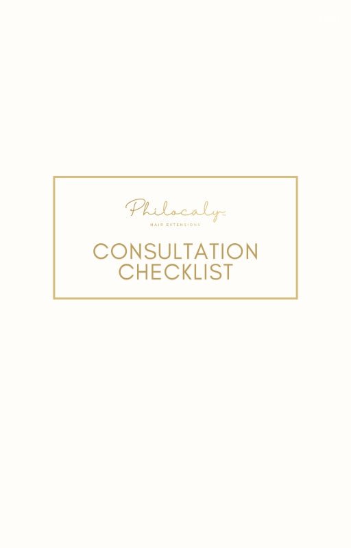 Consultation Checklist (FREE DIGITAL DOWNLOAD)